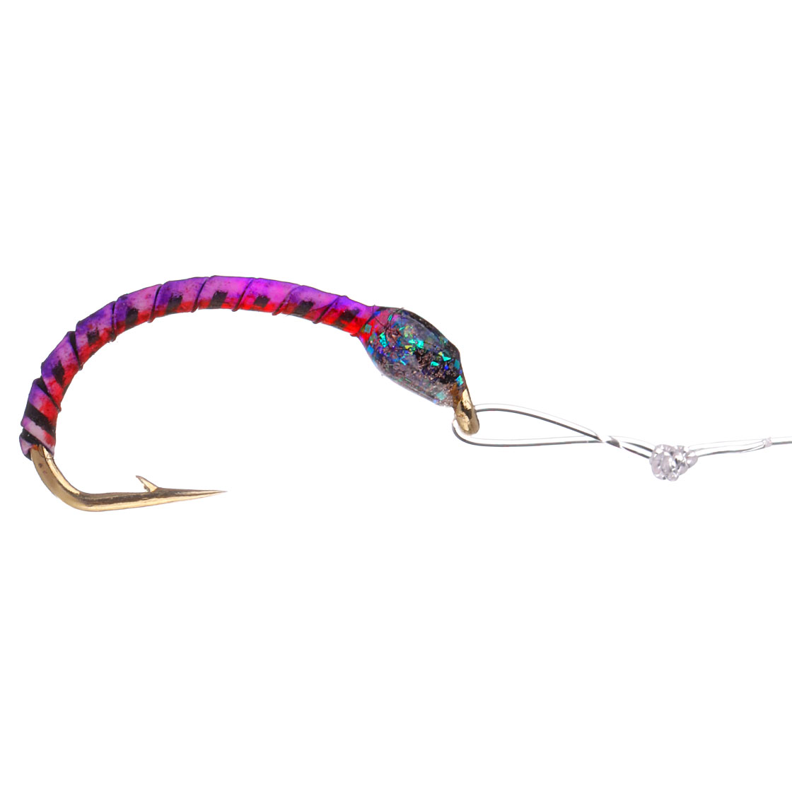 Renken 5er Hegene lt. purple | Paternoster und Hegene | Kunstköder ...