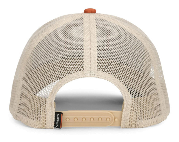 Simms Double Haul Icon Trucker Cap simms orange | Kappen und Hüte ...