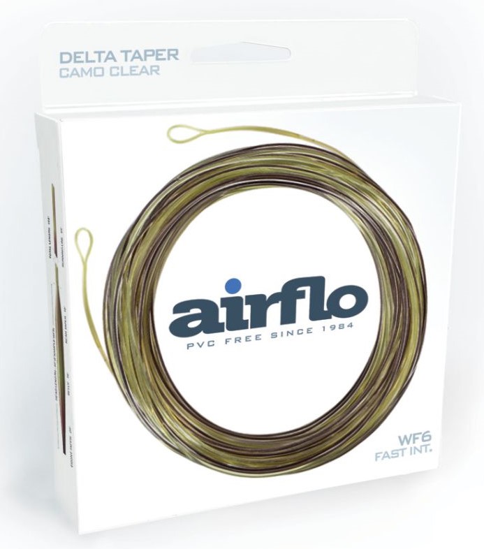 Airflo Delta Taper - Camo Clear Intermediate Fliegenschnur | WF ...