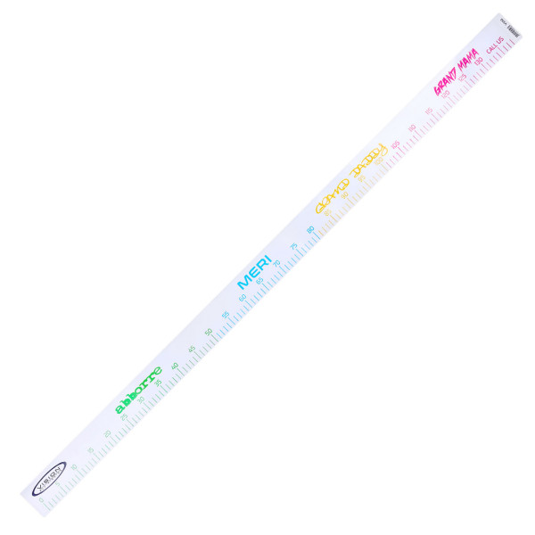 Vision Fish Measure Sticker Rectangular 140x6,5 cm Aufkleber | Sticker ...