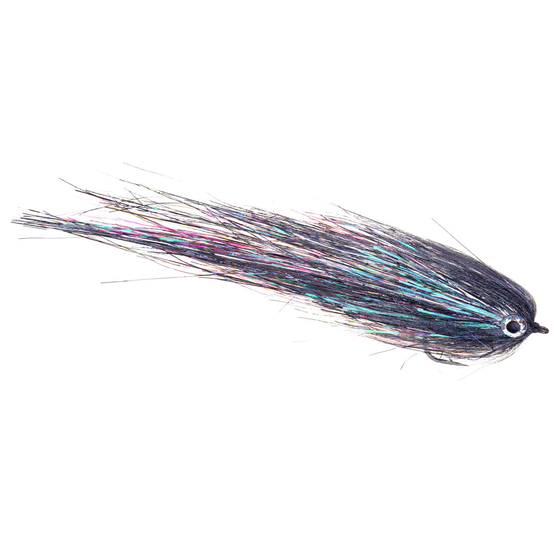 Future Fly Predator Flash Flies - Grey | Hakenfliegen | Hechtfliegen | Fliegen | adh-fishing